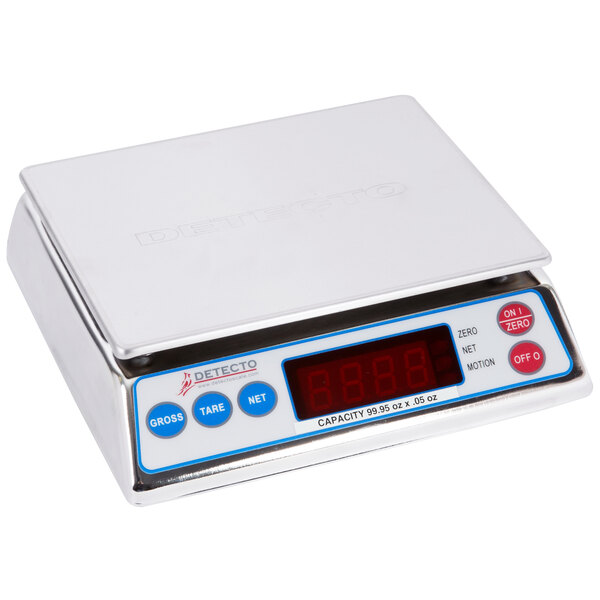 Cardinal Detecto AP-6 6 lb. Digital All-Purpose Portion Control Scale ...