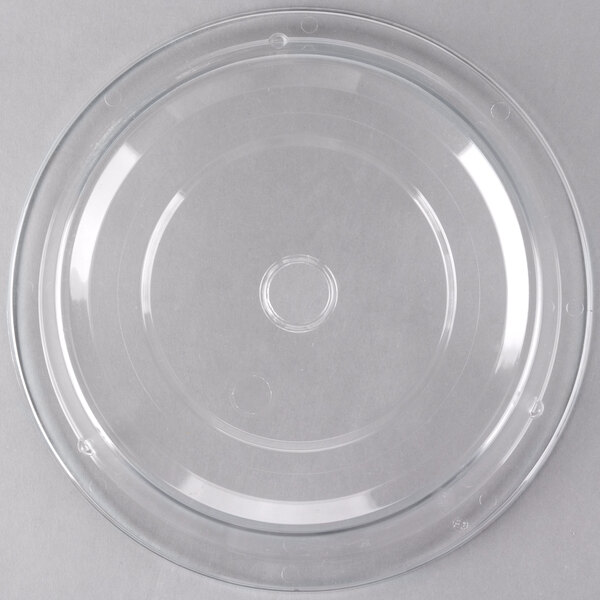 Carlisle Clear Polycarbonate Plate Covers (Fits 9-13/16" to 10") - 12/Case