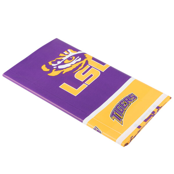 Creative Converting 720838 54" x 108" Louisiana State University ...
