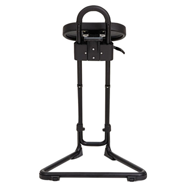 Alera Plus ALESS600 SS Series Black Adjustable Sit / Stand Stool
