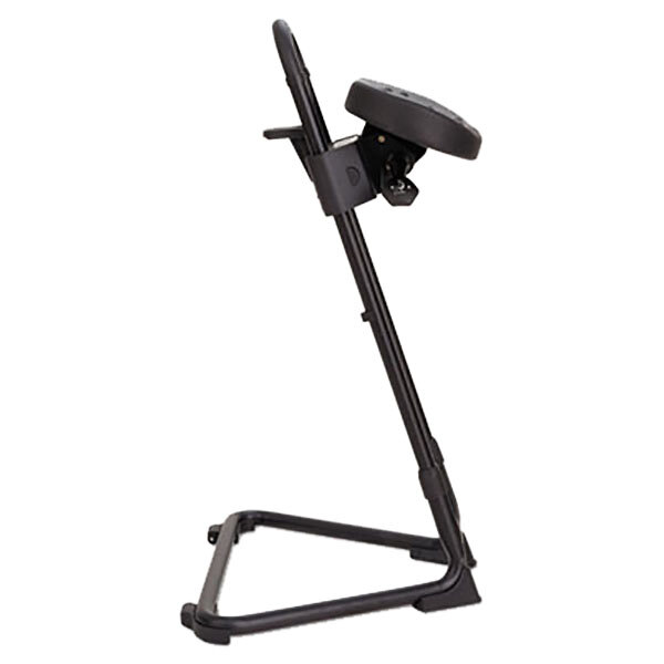 Alera Plus ALESS600 SS Series Black Adjustable Sit / Stand Stool
