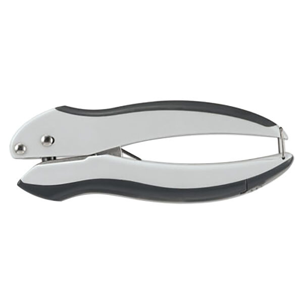 PaperPro 2402 inLIGHT 10 Sheet Gray Handheld 1 Hole Punch with Rubber ...