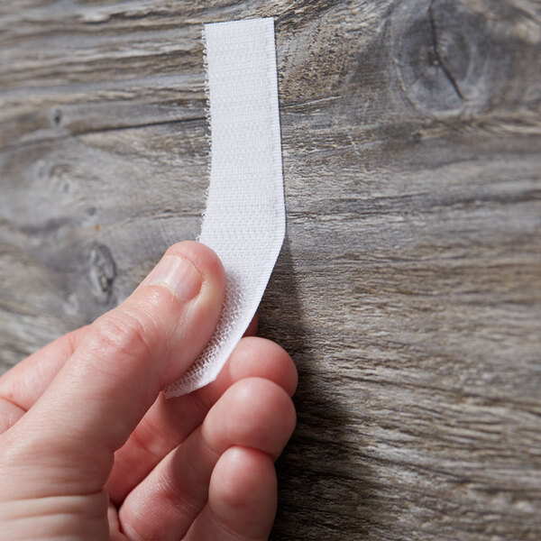 3M RF4730 Scotch™ 3" x 3/4" White Multi-Purpose Fastener Set - 2/Pack