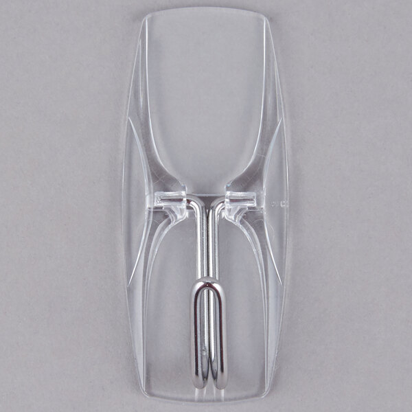 3M 17065CLR6ES Command™ Clear Medium Wire Toggle Hook - 6/Pack