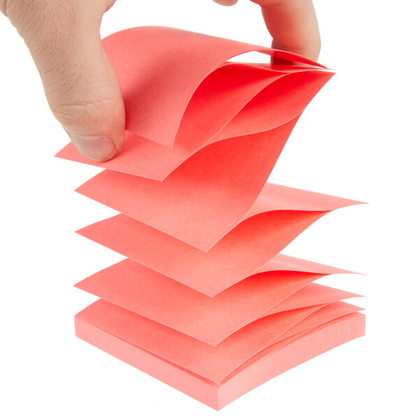 3M R330-12AN Post-It® Cape Town Collection 3" x 3" 100 Sheet Sticky Fan ...