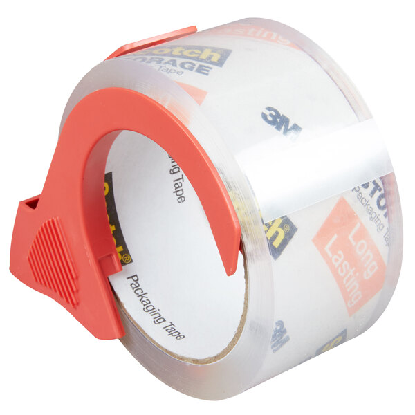 3M Scotch™ 1.88" x 54.6 Yards Clear Long-Lasting Moving and Storage ...