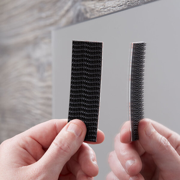 3M RF6731 Scotch™ 3" x 1" Black Extreme Fastener Set - 2/Pack