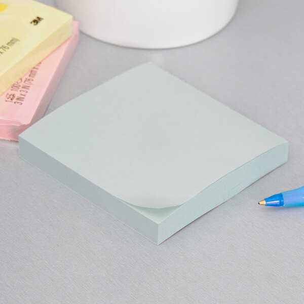 3M R330-12AP Post-It® Marseille Collection 3" x 3" 100 Sheet Sticky Fan ...