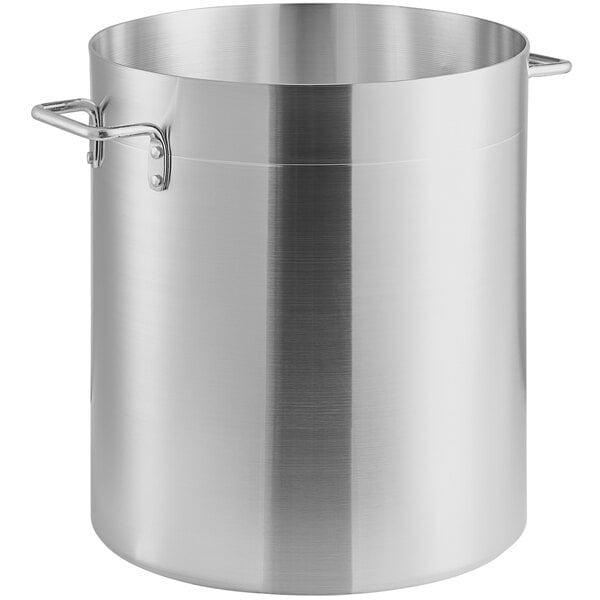Choice 60 Qt. Standard Weight Aluminum Stock Pot