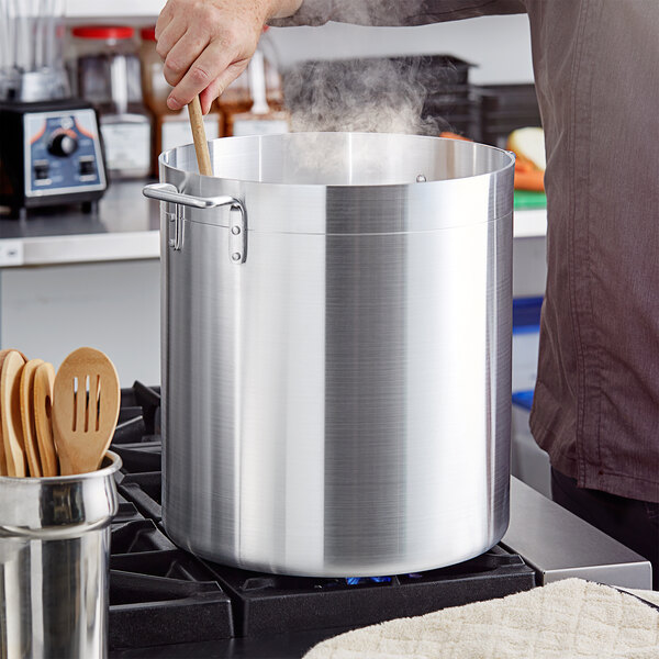 40 Qt. Stock Pot - Standard Weight Aluminum Stock Pot