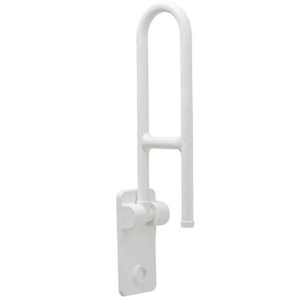 Bobrick B-49916 27 9/16" Vinyl-Coated Swing-Up Grab Bar