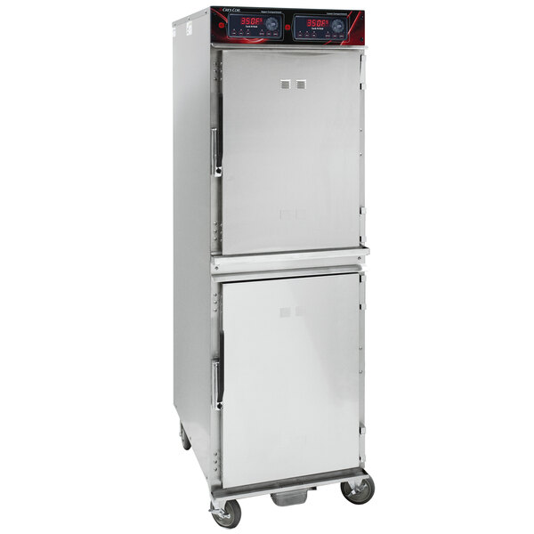 Cres Cor 1000CHSS2DE Full Height Stainless Steel Cook and Hold Oven ...
