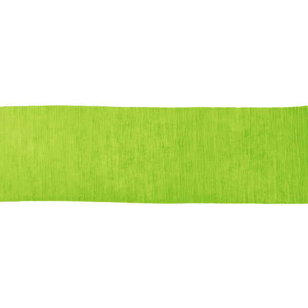 Creative Converting 077123 81' Fresh Lime Green Streamer Paper