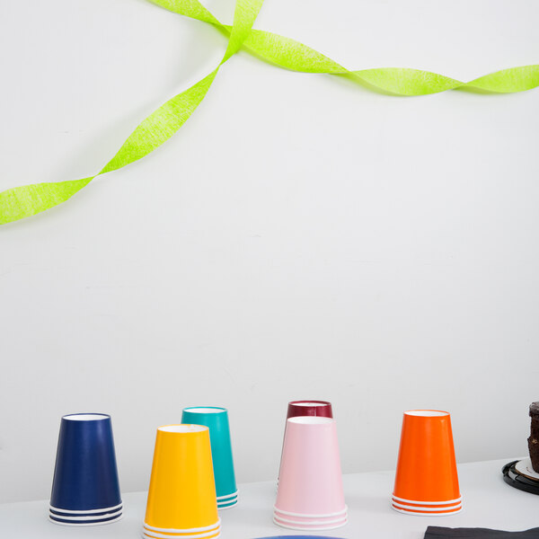 Creative Converting 077123 81' Fresh Lime Green Streamer Paper