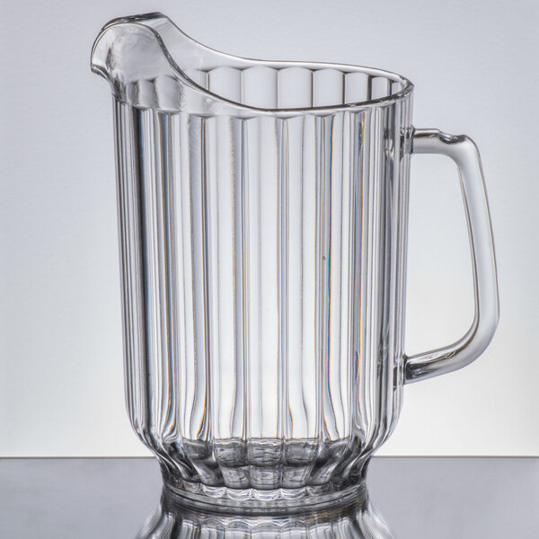 Cambro P600CW135 Camwear 60 oz. Clear Plastic Pitcher