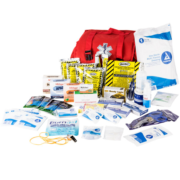 Medi-First 73911 186 Piece Standard Emergency / Disaster Kit