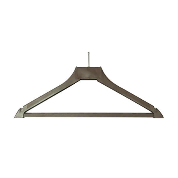 CSL 1161 Brown Plastic Ball Top Hanger - 72/Case