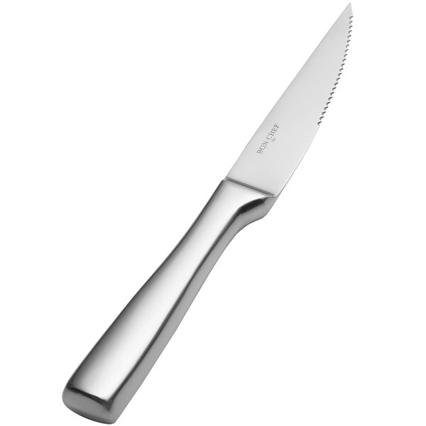 Bon Chef S3020 Manhattan 9 3/4" 13/0 Stainless Steel Extra Heavy Hollow ...