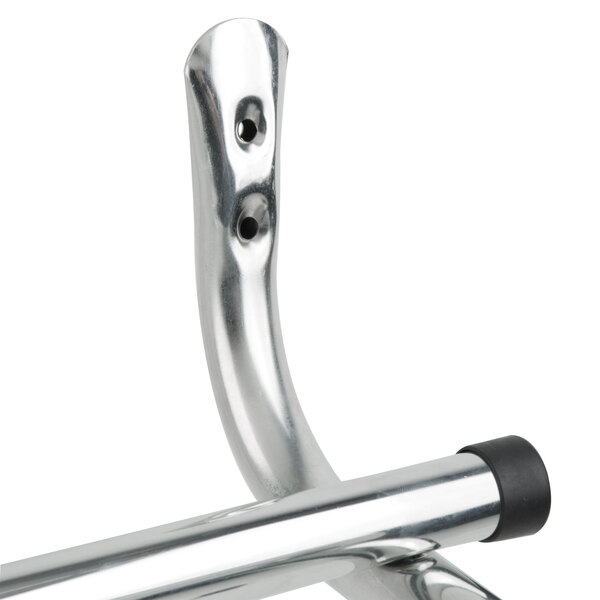 CSL TMK-48 48" Zinc-Plated Wall Mount Coat Rack with 1" Hanging Bar