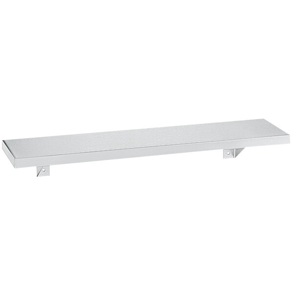 Bobrick B-298 x 18 Stainless Steel Shelf with Satin Finish - 18" x 8"