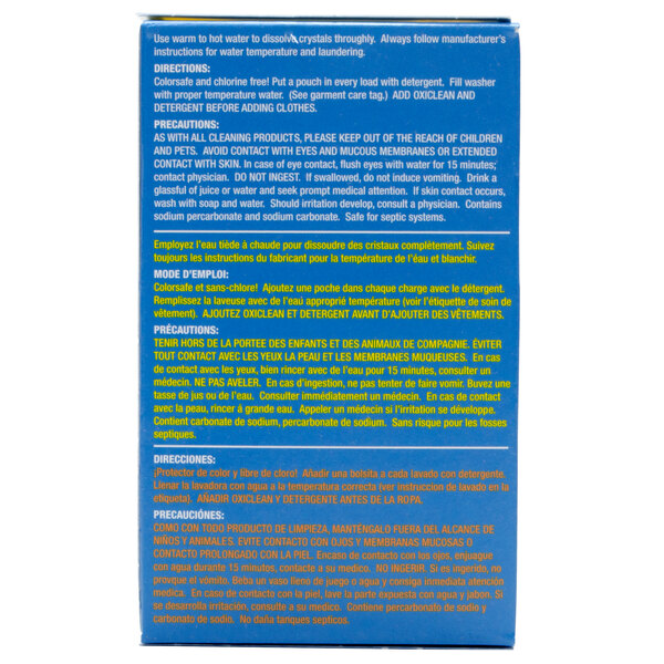 OxiClean 1 oz. Versatile Powder Stain Remover Box for Coin Vending ...