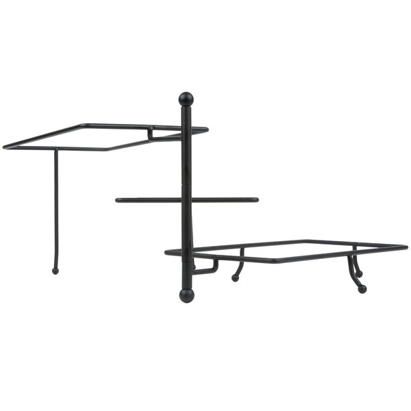 American Metalcraft TTMEL3 Ironworks Three-Tier Foldable Rectangular ...
