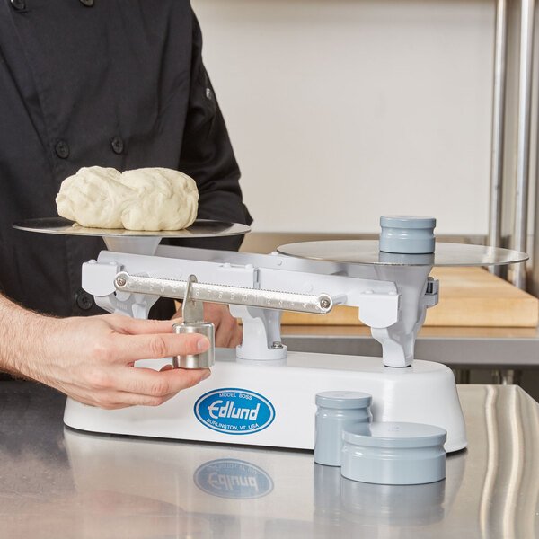 Edlund BDSS-8LS 8 lb. Stainless Steel Deluxe Baker's Dough Scale