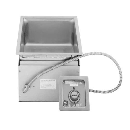 Wells MOD-100TD 1 Pan Drop-In Hot Food Well with Drain - Thermostatic ...