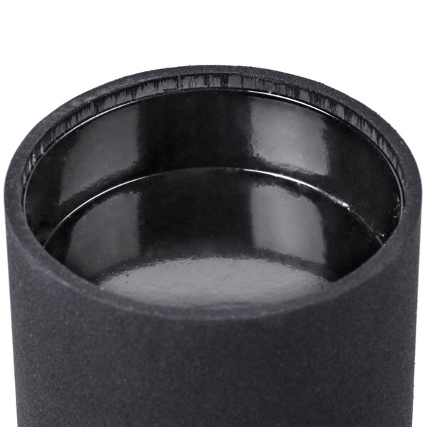 Aarco Black Wall Mounted Cigarette / Ash Receptacle SB15W