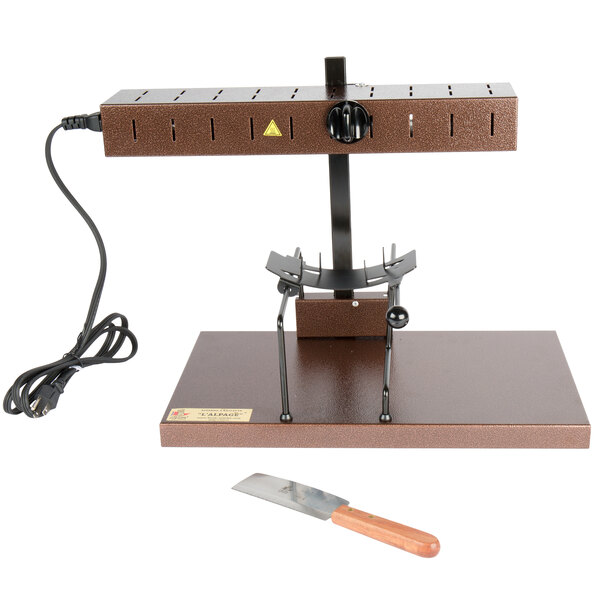 Bron Coucke RACL02 1/2 Round Cheese Raclette Machine - 120V, 900W