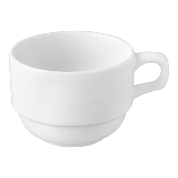 Reserve by Libbey 911196016 Repetition 8 oz. Aluma White Porcelain ...