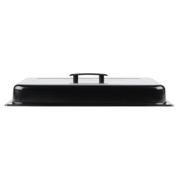 Sterno 70225 Chalkboard Chafer Lid with Black Glossy Finish