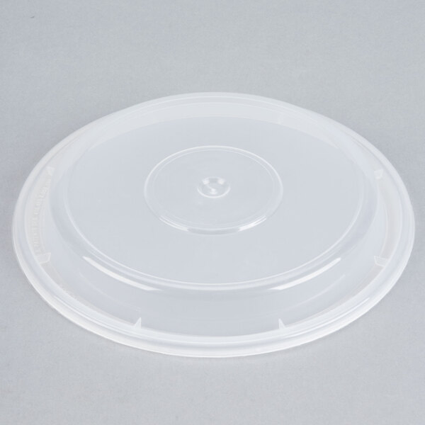 Pactiv Newspring NC718B 16 oz. Black 6" VERSAtainer Round Microwavable ...
