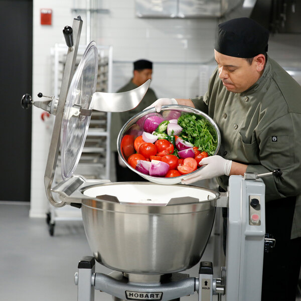 Hobart HCM450-61-4 45 Qt. Vertical Cutter Mixer Food Processor - 208V ...