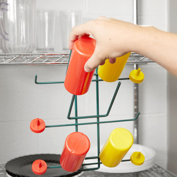 Metro BH6K3 6-Prong Bottle Rack 11" x 14 7/8" x 5 1/8"