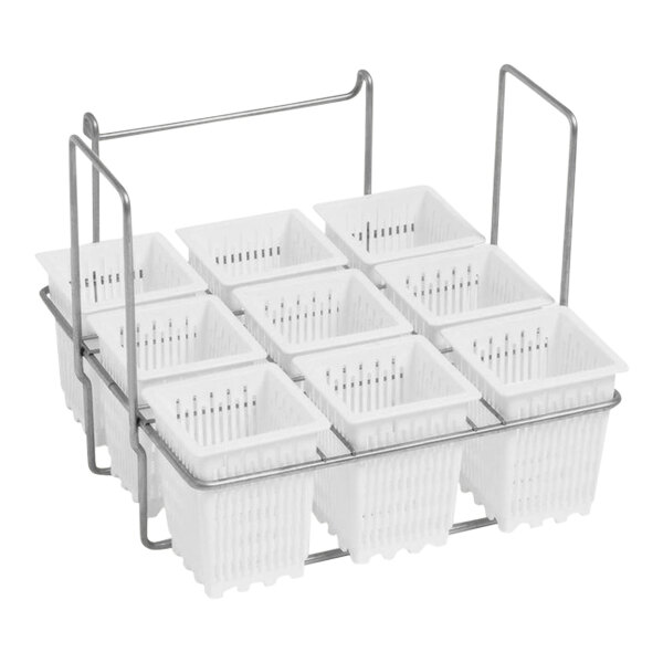 Pitco C10693-00 Rack with 9 Individual Pasta Cups