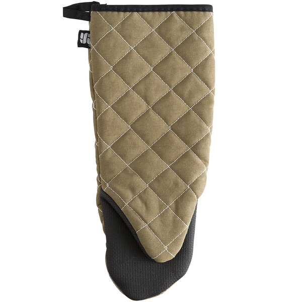 San Jamar 810PM15 15" Best Grip Puppet Style Oven Mitt