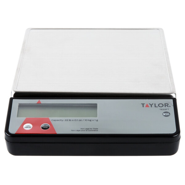 Taylor TE22FT 22 lb. Digital Portion Control Scale