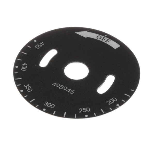 Vulcan 00-498945 Dial Plate