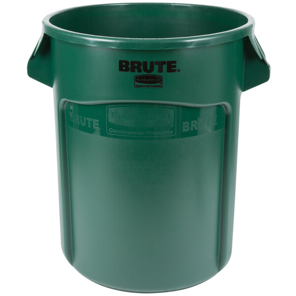 Rubbermaid BRUTE Green Trash Can (20 Gallon)