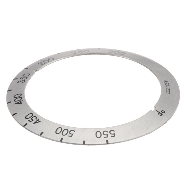 Garland / US Range 4531233 Dial Insert 550 Deg F