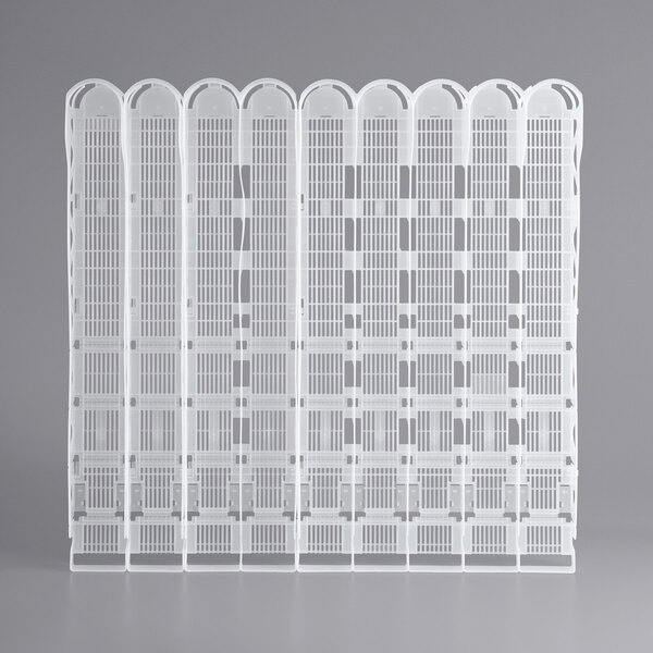 Universal Flow Trak Bottle Organizer - 27 7/8" x 27" - 9 Lanes ...