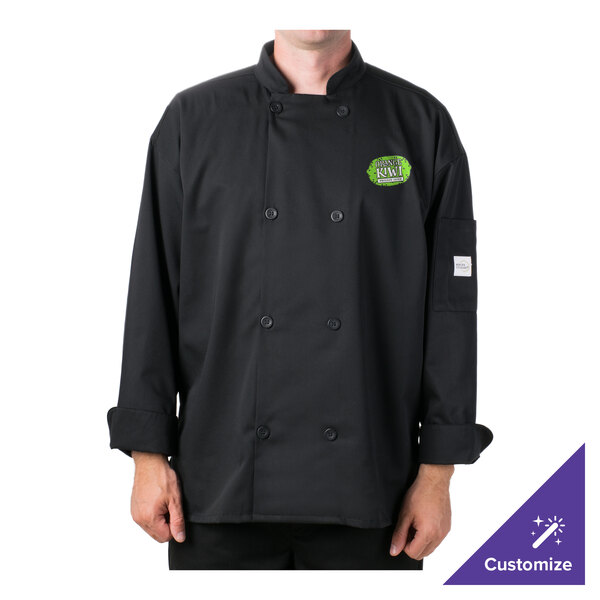 Mercer Culinary Millennia Air® Unisex Lightweight Black Customizable ...