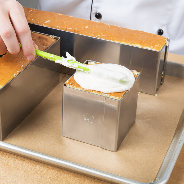 Matfer Bourgeat 681902 Complete French Style Square Wedding Cake Frame