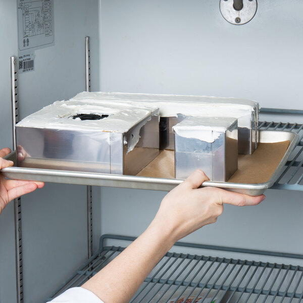 Matfer Bourgeat 681902 Complete French Style Square Wedding Cake Frame