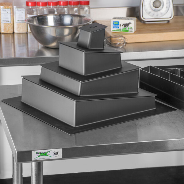 Matfer Bourgeat 681903 Complete French Style Deconstructed Wedding Cake ...