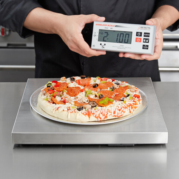 Cardinal Detecto Wireless Scale (60 lb) - WebstaurantStore