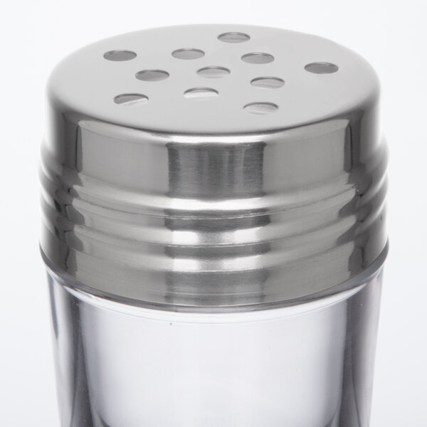 American Metalcraft GLACT2 2 oz. Clear Glass Contemporary Cheese Shaker ...