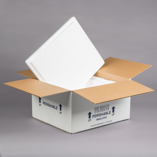 Polar Tech Thermo Chill Insulated Shipping Box with Foam Container 12 ...