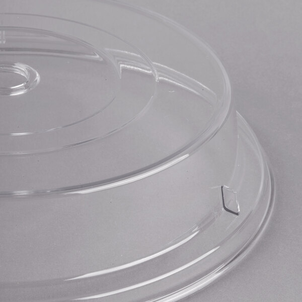 Cambro MDCPC9CW135 Camwear Camcover 9 1/8" Clear Low Profile Plate ...